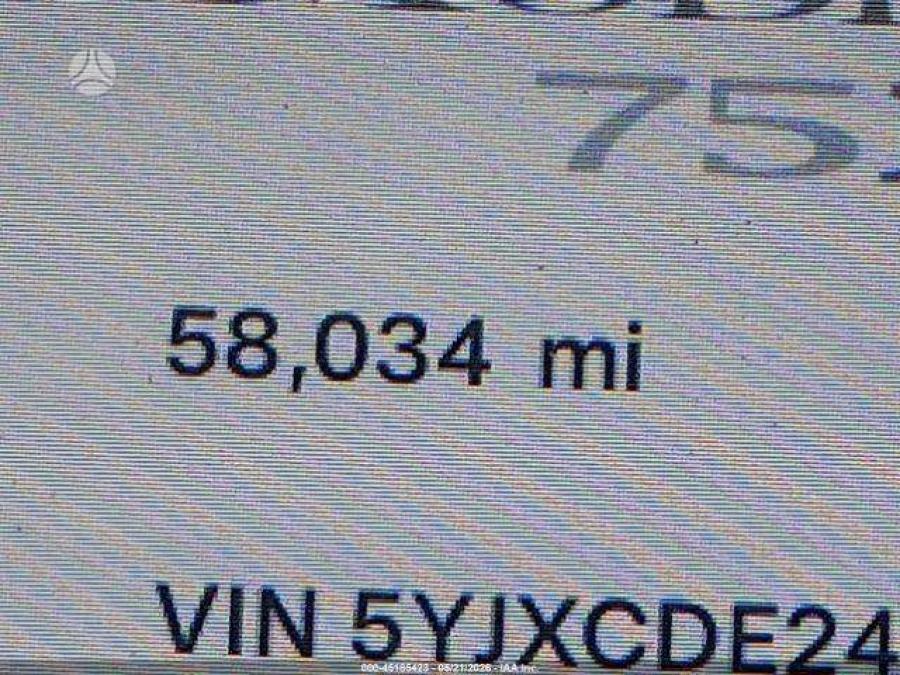 Белый Тесла Модель X 2018 в Клайпеда, объемом двигателя 0.00 л и пробегом 58 тыс. км за 9700 €, фото 16 на AUTOMOTO.COM.LV