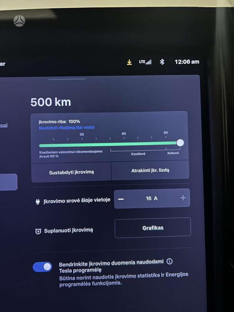 White Tesla Model X 2019 in Panevezys, with an engine capacity of 0.00 L and mileage of 175 thousand km for 33500 €, photo 15 on AUTOMOTO.COM.LV