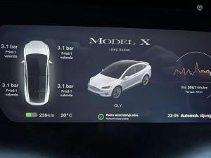 White Tesla Model X 2019 in Panevezys, with an engine capacity of 0.00 L and mileage of 175 thousand km for 33500 €, photo 19 on AUTOMOTO.COM.LV