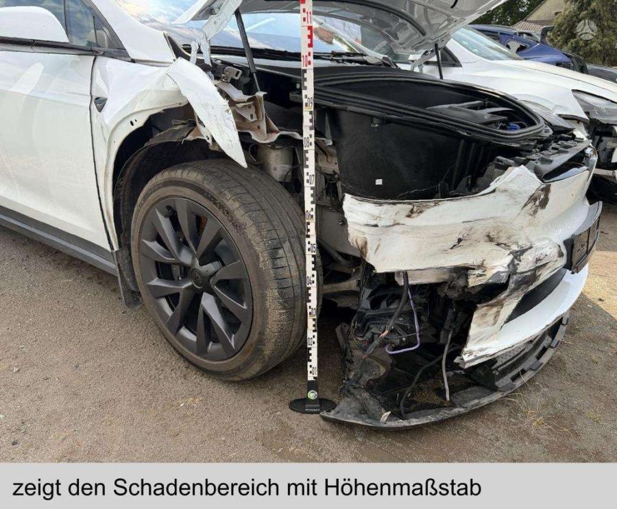 Balts Tesla Model X 2024 Klaipėda, ar dzinēja tilpumu 0.00 L un nobraukumu 24 tūkst. km par 49800 €, foto 10 vietnē AUTOMOTO.COM.LV