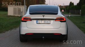 Белый Тесла Модель X 2016 в Рига, объемом двигателя 0.00 л и пробегом 185 тыс. км за 20650 €, фото 5 на AUTOMOTO.COM.LV