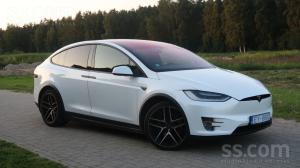 Белый Тесла Модель X 2016 в Рига, объемом двигателя 0.00 л и пробегом 185 тыс. км за 20650 €, фото 9 на AUTOMOTO.COM.LV