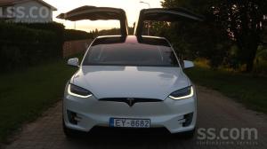 Белый Тесла Модель X 2016 в Рига, объемом двигателя 0.00 л и пробегом 185 тыс. км за 20650 €, фото 10 на AUTOMOTO.COM.LV