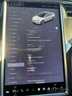 Balts Tesla Model X 2017 Jūrmala, ar dzinēja tilpumu 0.00 L un nobraukumu 158 tūkst. km par 25900 €, foto 15 vietnē AUTOMOTO.COM.LV