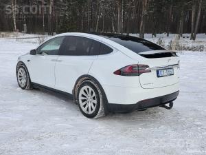 Balts Tesla Model X 2017 Rīga, ar dzinēja tilpumu 0.00 L un nobraukumu 218 tūkst. km par 20450 €, foto 6 vietnē AUTOMOTO.COM.LV