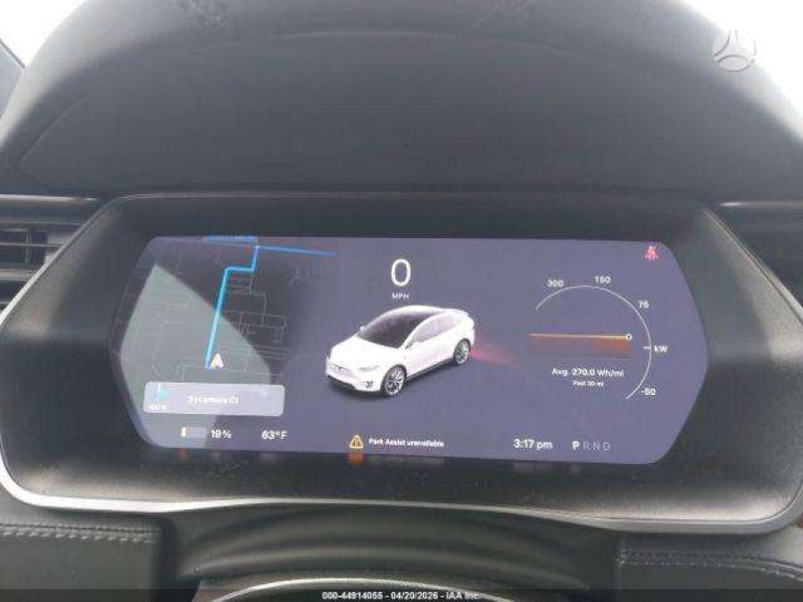 Белый Тесла Модель X 2021 в Клайпеда, объемом двигателя 0.00 л и пробегом 80 тыс. км за 21500 €, фото 20 на AUTOMOTO.COM.LV
