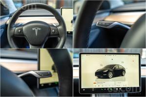 Black Tesla Model Y 2022 in Riga, with an engine capacity of 0.00 L and mileage of 41 thousand km for 38990 €, photo 27 on AUTOMOTO.COM.LV