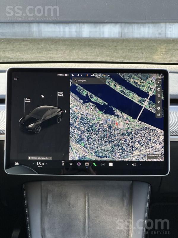 Melns Tesla Model Y 2021 Rīga, ar dzinēja tilpumu 0.00 L un nobraukumu 88 tūkst. km par 30400 €, foto 8 vietnē AUTOMOTO.COM.LV
