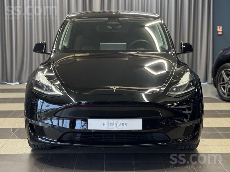 Melns Tesla Model Y 2021 Rīga, ar dzinēja tilpumu 0.00 L un nobraukumu 90 tūkst. km par 31990 €, foto 3 vietnē AUTOMOTO.COM.LV