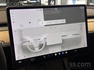 Melns Tesla Model Y 2021 Rīga, ar dzinēja tilpumu 0.00 L un nobraukumu 90 tūkst. km par 31990 €, foto 21 vietnē AUTOMOTO.COM.LV