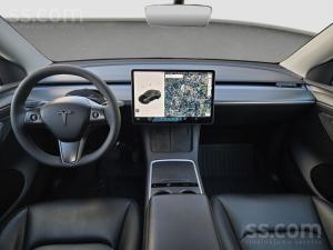 Черный Тесла Модель Y 2021 в Рига, объемом двигателя 0.00 л и пробегом 88 тыс. км за 32490 €, фото 8 на AUTOMOTO.COM.LV