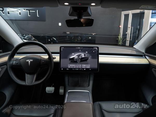 Melns Tesla Model Y 2022 Tallina, ar dzinēja tilpumu 0.00 L un nobraukumu 98 tūkst. km par 37900 €, foto 7 vietnē AUTOMOTO.COM.LV