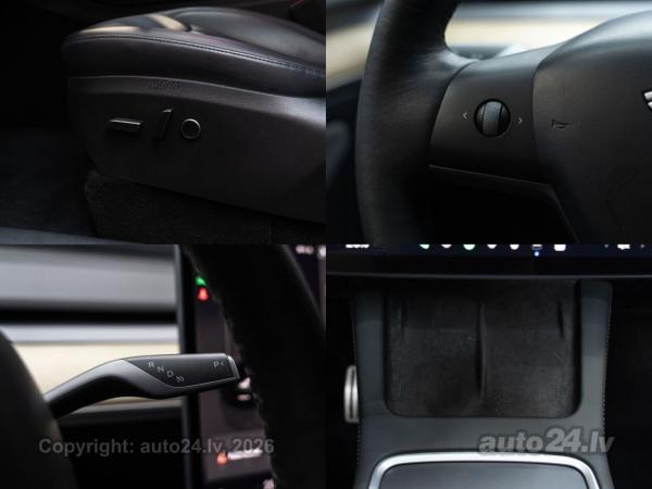 Black Tesla Model Y 2022 in Tallinn, with an engine capacity of 0.00 L and mileage of 98 thousand km for 37900 €, photo 11 on AUTOMOTO.COM.LV
