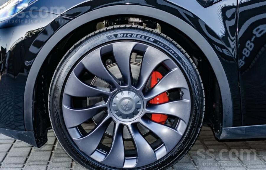 Melns Tesla Model Y 2022 Jūrmala, ar dzinēja tilpumu 0.00 L un nobraukumu 40 tūkst. km par 39990 €, foto 22 vietnē AUTOMOTO.COM.LV