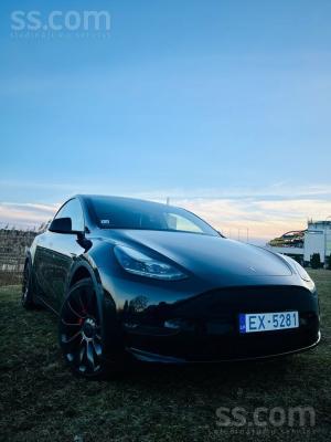 Черный Тесла Модель Y 2022 в Юрмала, объемом двигателя 0.00 л и пробегом 40 тыс. км за 38750 €, фото 12 на AUTOMOTO.COM.LV