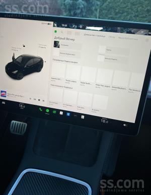 Black Tesla Model Y 2022 in Jurmala, with an engine capacity of 0.00 L and mileage of 40 thousand km for 38750 €, photo 14 on AUTOMOTO.COM.LV