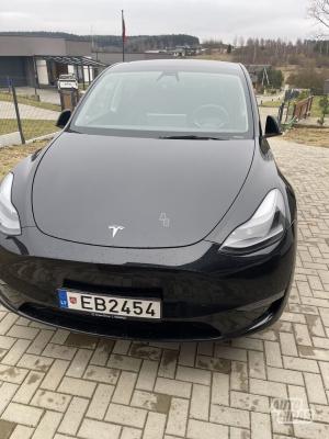 Melns Tesla Model Y 2022 Viļņa, ar dzinēja tilpumu 0.00 L un nobraukumu 85 tūkst. km par 31000 €, foto 3 vietnē AUTOMOTO.COM.LV