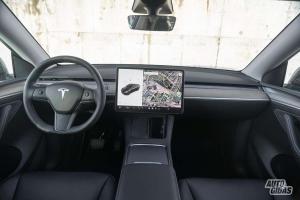 Melns Tesla Model Y 2022 Viļņa, ar dzinēja tilpumu 0.00 L un nobraukumu 85 tūkst. km par 31000 €, foto 6 vietnē AUTOMOTO.COM.LV