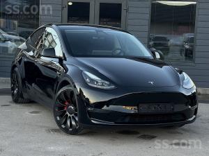 Черный Тесла Модель Y 2022 в Елгава, объемом двигателя 0.00 л и пробегом 80 тыс. км за 33900 €, фото  на AUTOMOTO.COM.LV