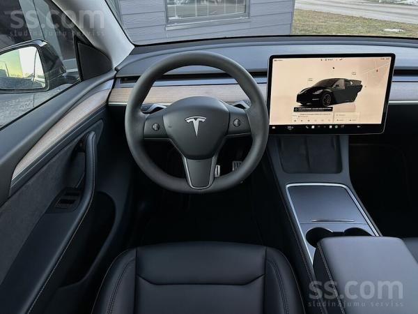 Черный Тесла Модель Y 2022 в Елгава, объемом двигателя 0.00 л и пробегом 80 тыс. км за 33900 €, фото 5 на AUTOMOTO.COM.LV
