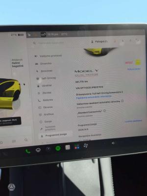 Black Tesla Model Y 2022 in Taurage, with an engine capacity of 0.00 L and mileage of 262 thousand km for 21500 €, photo 28 on AUTOMOTO.COM.LV