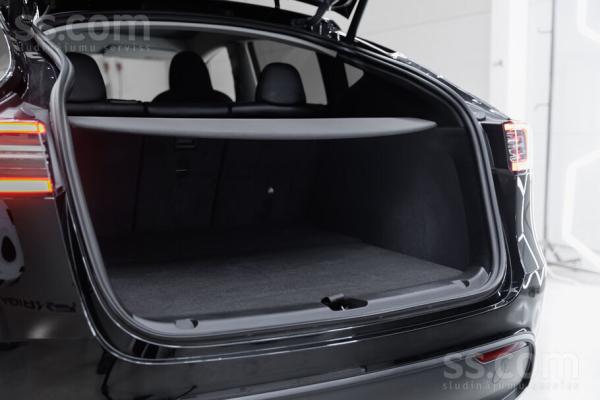 Melns Tesla Model Y 2022 Rīga, ar dzinēja tilpumu 0.00 L un nobraukumu 79 tūkst. km par 34740 €, foto 9 vietnē AUTOMOTO.COM.LV