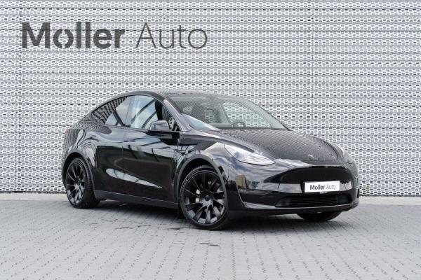 Black Tesla Model Y 2022 in Marupe, with an engine capacity of 0.00 L and mileage of 88 thousand km for 39750 €, photo 2 on AUTOMOTO.COM.LV