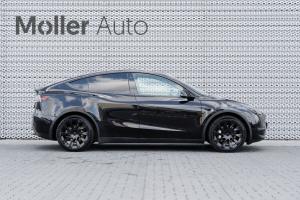 Melns Tesla Model Y 2022 Mārupe, ar dzinēja tilpumu 0.00 L un nobraukumu 88 tūkst. km par 39750 €, foto 6 vietnē AUTOMOTO.COM.LV