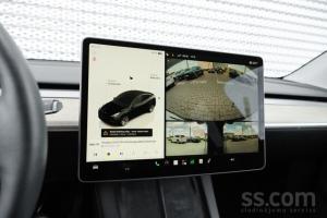 Black Tesla Model Y 2022 in Riga, with an engine capacity of 0.00 L and mileage of 88 thousand km for 39750 €, photo 16 on AUTOMOTO.COM.LV