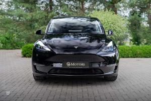 Черный Тесла Модель Y 2022 в Каунас, объемом двигателя 0.00 л и пробегом 77 тыс. км за 34200 €, фото 3 на AUTOMOTO.COM.LV