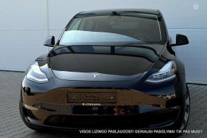 Black Tesla Model Y 2022 in Kretinga, with an engine capacity of 0.00 L and mileage of 70 thousand km for 28699 €, photo 3 on AUTOMOTO.COM.LV