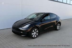 Black Tesla Model Y 2022 in Kretinga, with an engine capacity of 0.00 L and mileage of 70 thousand km for 28699 €, photo 17 on AUTOMOTO.COM.LV