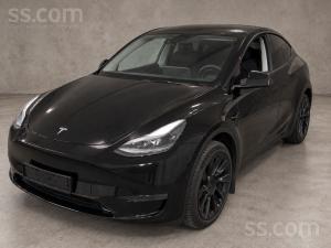 Melns Tesla Model Y 2022 Tukums, ar dzinēja tilpumu 0.00 L un nobraukumu 69 tūkst. km par 36600 €, foto  vietnē AUTOMOTO.COM.LV