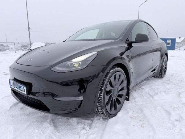 Melns Tesla Model Y 2023 Šauļi, ar dzinēja tilpumu 0.00 L un nobraukumu 86 tūkst. km par 32900 €, foto 9 vietnē AUTOMOTO.COM.LV