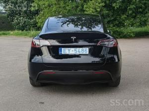 Melns Tesla Model Y 2023 Rīga, ar dzinēja tilpumu 0.00 L un nobraukumu 100 tūkst. km par 28000 €, foto 16 vietnē AUTOMOTO.COM.LV