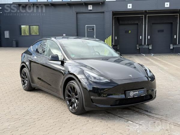 Melns Tesla Model Y 2023 Rīga, ar dzinēja tilpumu 0.00 L un nobraukumu 78 tūkst. km par 36900 €, foto 4 vietnē AUTOMOTO.COM.LV