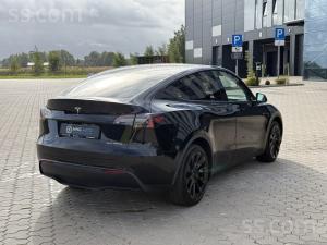 Черный Тесла Модель Y 2023 в Рига, объемом двигателя 0.00 л и пробегом 78 тыс. км за 36900 €, фото 5 на AUTOMOTO.COM.LV