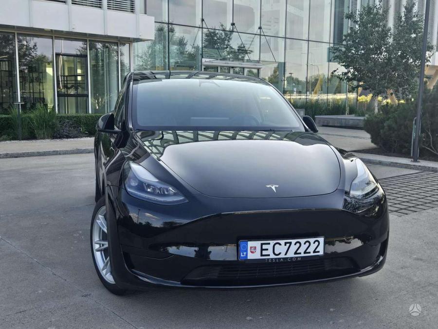 Melns Tesla Model Y 2023 Viļņa, ar dzinēja tilpumu 0.00 L un nobraukumu 60 tūkst. km par 25860 €, foto 4 vietnē AUTOMOTO.COM.LV