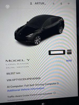 Melns Tesla Model Y 2023 Viļņa, ar dzinēja tilpumu 0.00 L un nobraukumu 100 tūkst. km par 29000 €, foto 13 vietnē AUTOMOTO.COM.LV