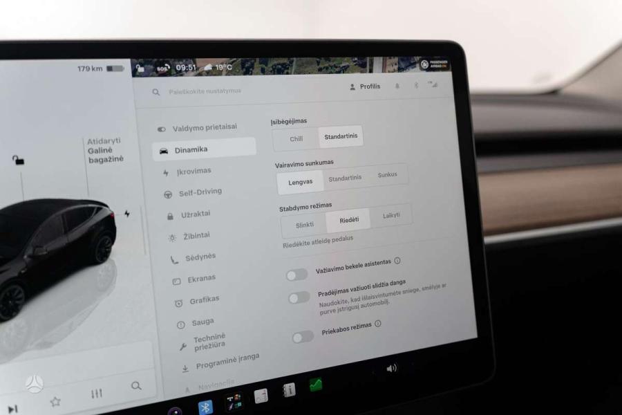 Melns Tesla Model Y 2023 Viļņa, ar dzinēja tilpumu 0.00 L un nobraukumu 128 tūkst. km par 32900 €, foto 23 vietnē AUTOMOTO.COM.LV