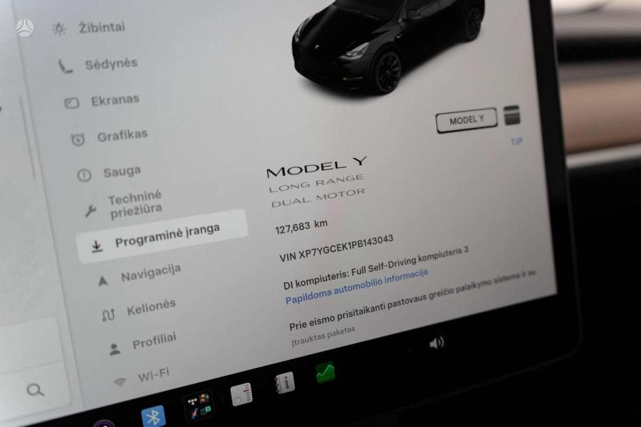 Melns Tesla Model Y 2023 Viļņa, ar dzinēja tilpumu 0.00 L un nobraukumu 128 tūkst. km par 32900 €, foto 27 vietnē AUTOMOTO.COM.LV
