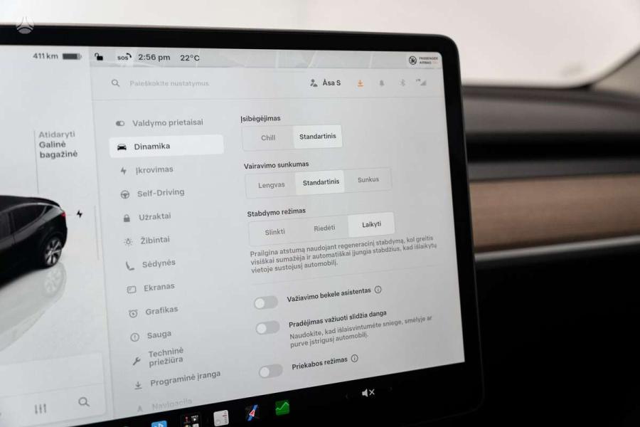 Melns Tesla Model Y 2023 Viļņa, ar dzinēja tilpumu 0.00 L un nobraukumu 104 tūkst. km par 33900 €, foto 23 vietnē AUTOMOTO.COM.LV