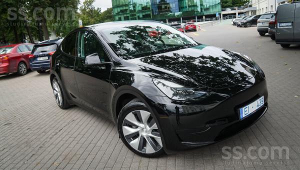 Melns Tesla Model Y 2023 Rīga, ar dzinēja tilpumu 0.00 L un nobraukumu 87 tūkst. km par 31950 €, foto 5 vietnē AUTOMOTO.COM.LV