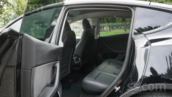 Melns Tesla Model Y 2023 Rīga, ar dzinēja tilpumu 0.00 L un nobraukumu 87 tūkst. km par 31950 €, foto 11 vietnē AUTOMOTO.COM.LV