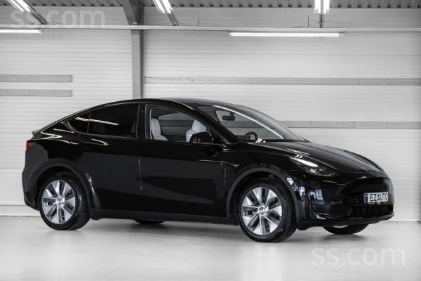 Melns Tesla Model Y 2023 Tukums, ar dzinēja tilpumu 0.00 L un nobraukumu 69 tūkst. km par 36990 €, foto 10 vietnē AUTOMOTO.COM.LV