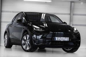 Черный Тесла Модель Y 2023 в Тукумс, объемом двигателя 0.00 л и пробегом 69 тыс. км за 36990 €, фото 3 на AUTOMOTO.COM.LV