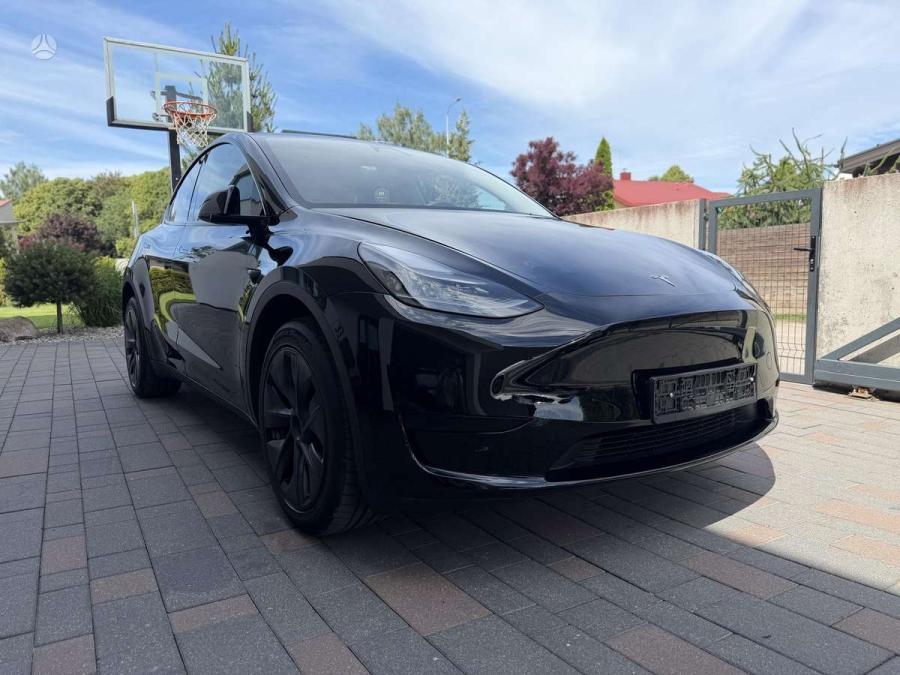 Melns Tesla Model Y 2024 Kauņa, ar dzinēja tilpumu 0.00 L un nobraukumu 16 tūkst. km par 37250 €, foto 16 vietnē AUTOMOTO.COM.LV