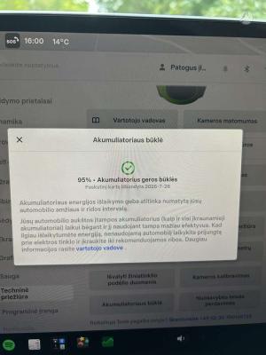 Черный Тесла Модель Y 2024 в Вильнюс, объемом двигателя 0.00 л и пробегом 49 тыс. км за 39800 €, фото 14 на AUTOMOTO.COM.LV