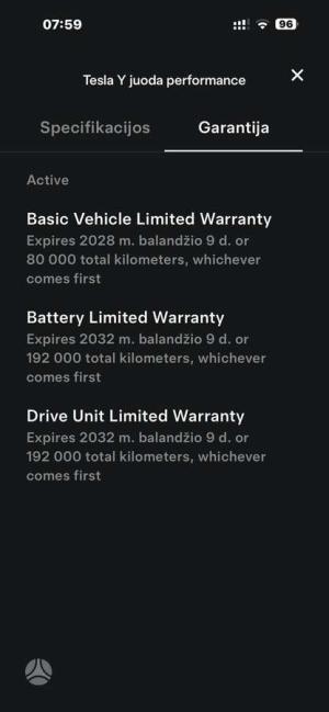 Melns Tesla Model Y 2024 Šauļi, ar dzinēja tilpumu 0.00 L un nobraukumu 43 tūkst. km par 33900 €, foto 18 vietnē AUTOMOTO.COM.LV