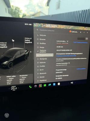 Melns Tesla Model Y 2024 Šauļi, ar dzinēja tilpumu 0.00 L un nobraukumu 43 tūkst. km par 33900 €, foto 19 vietnē AUTOMOTO.COM.LV